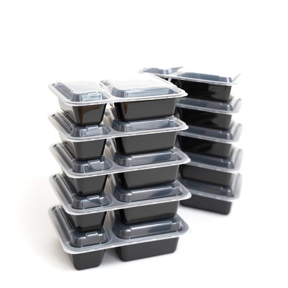 Bento Box Container (10x 885ml) - Fitmark die Meal Prep Experten