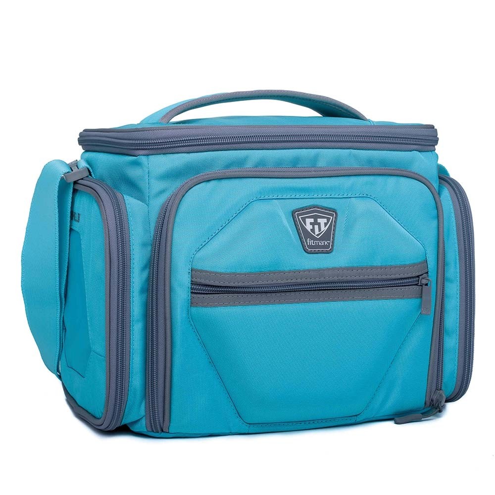 the Shield River Blue Fitmark Meal Prep Bags