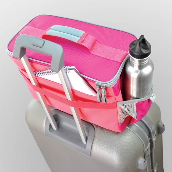 the BOX large pink Fitmark Meal Prep Bags