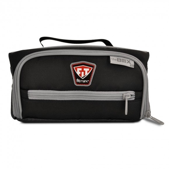 the BOX small black Fitmark Meal Prep Bags