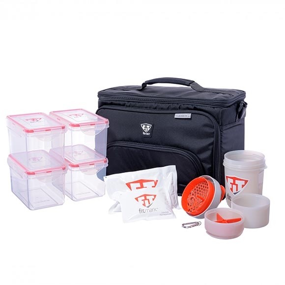 the BOX large Special Edition "Midnight" Fitmark Meal Prep Bags